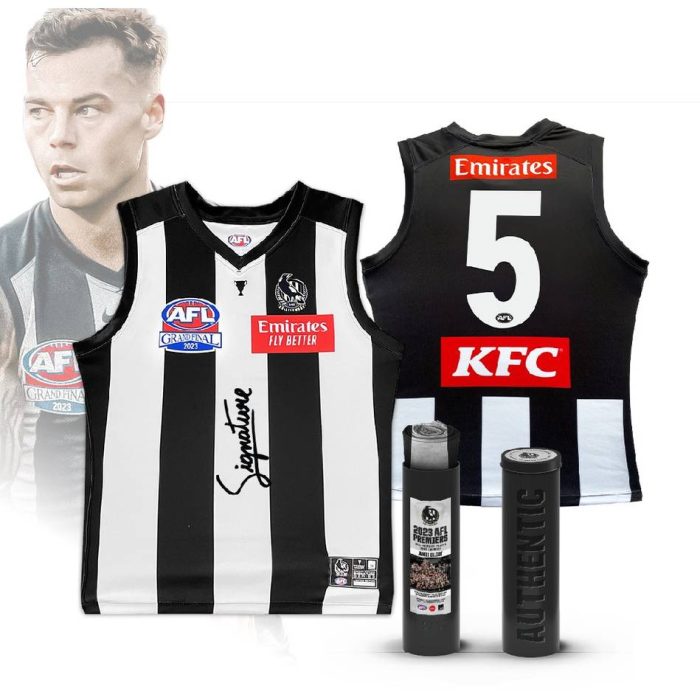 COLLINGWOOD JAMIE ELLIOTT SIGNED SIGNATURE SERIES JUMPER - Authentic ...