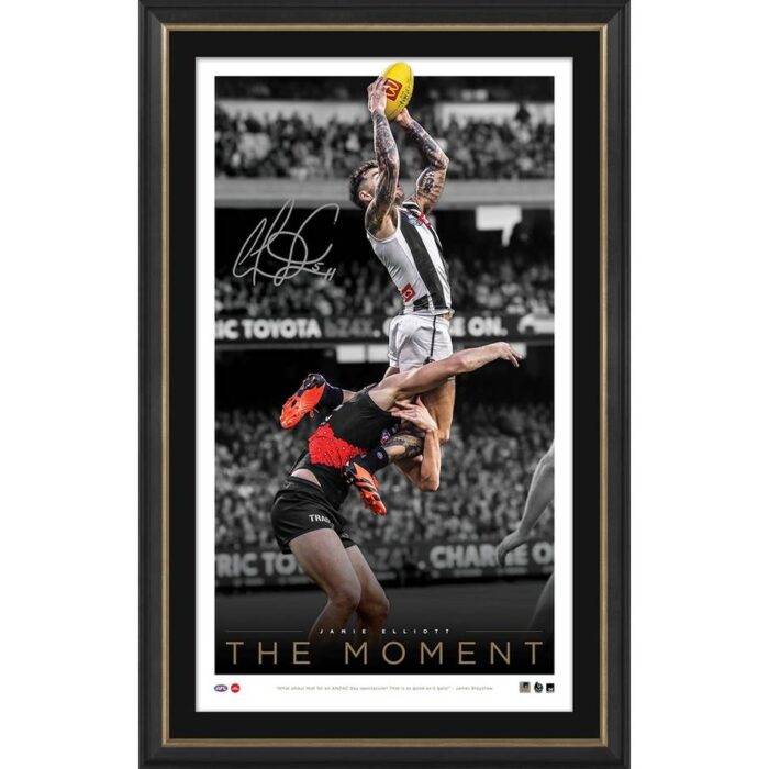 Collingwood Jamie Elliot Signed Icon Series - Authentic Autographs ...