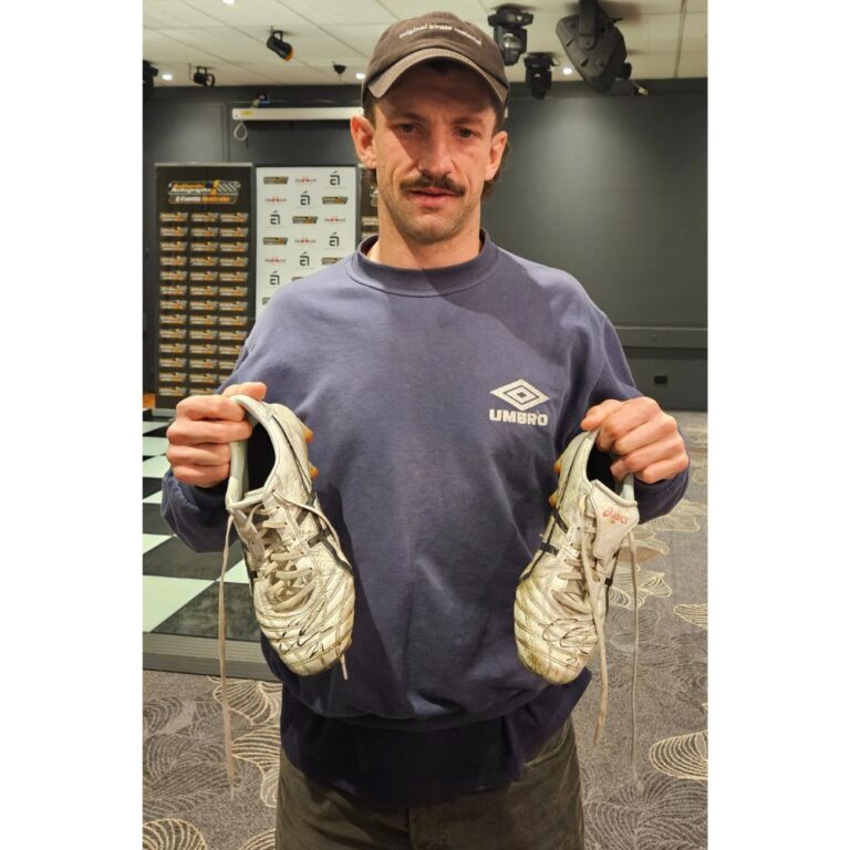 Western Bulldogs Tom Liberatore Signed Match Worn Boot - Authentic ...